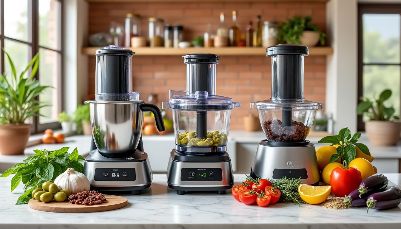 Top robots multifonctions pour la cuisine méditerranéenne